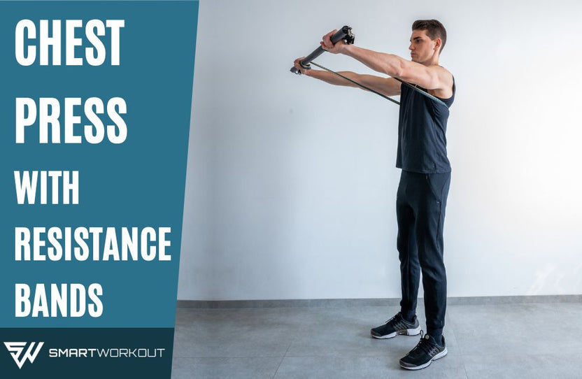 Resistance Band Chest Workout, Best Chest Exercises with Bands ...